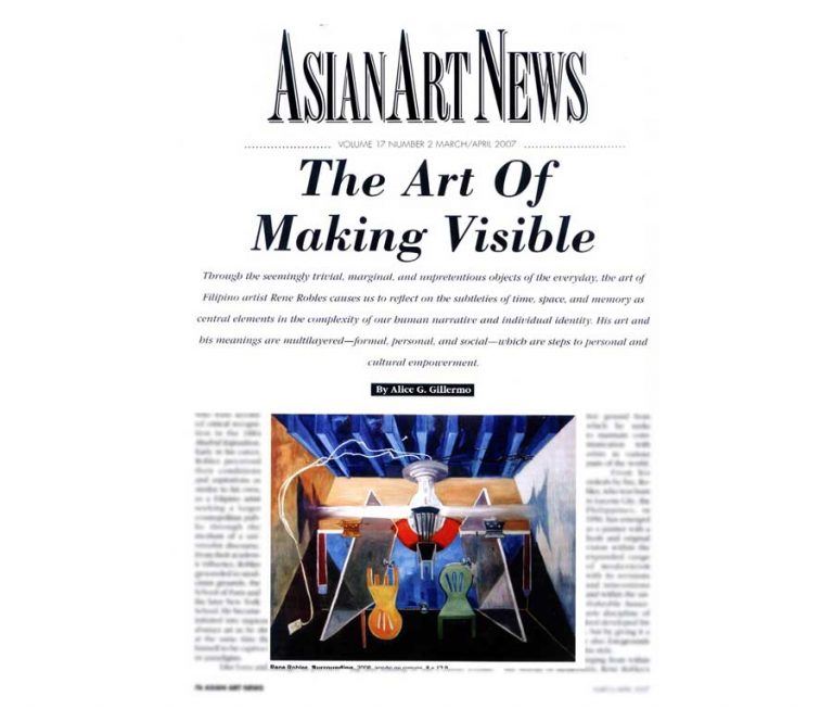 The Art of Making Visible – Rene Robles | Momentous Arts